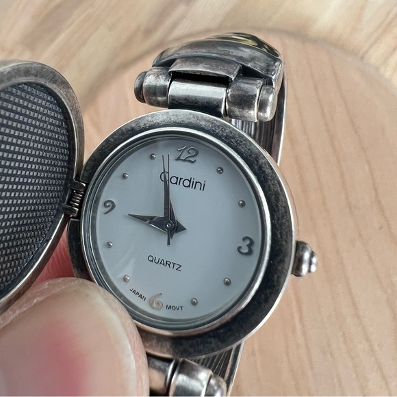 Cardini | Accessories | Cardini Vintage Bracelet Watch Gorgeous Inlay ...